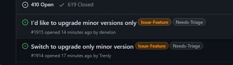 I D Like To Upgrade Minor Versions Only Issue Microsoft Winget Cli GitHub