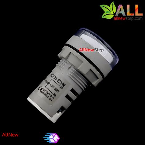 ดิจิตอลโวลต์มิเตอร์ Led 20 500vac แบบติดแผงแสดงผล จอสีขาว Arduinoall ขาย Arduino ซื้อ Arduino