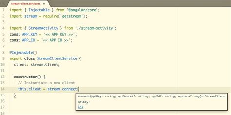 Adding Typescript Type Definitions To The Stream Javascript Api Client Library By