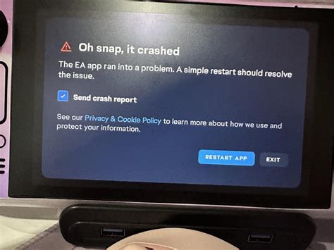 Ea App Crashed Rsteamdeck