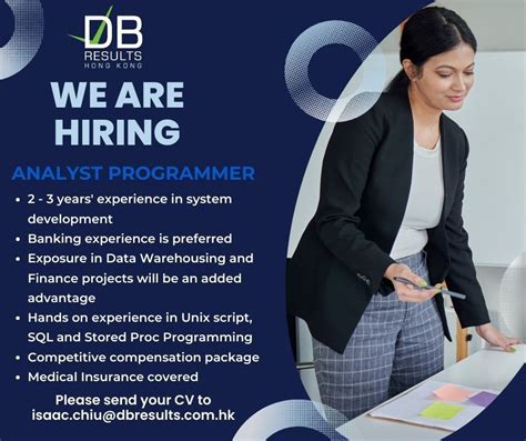 db results hong kong on linkedin hiring analystprogrammer bank banking unix sql