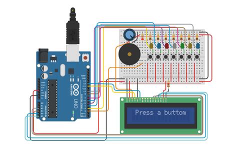 Circuit Design Projecto Arduino Tinkercad