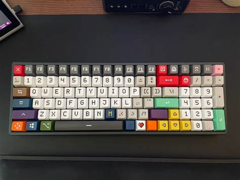 1 Keychron K4 With Custom Wasd Keyboard Keycaps And Brown Switches I
