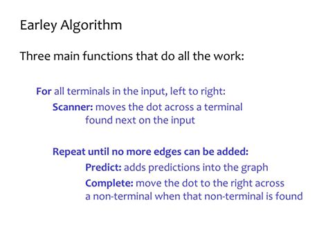 ppt lecture 9 bottom up parsers datalog cyk parser earley parser