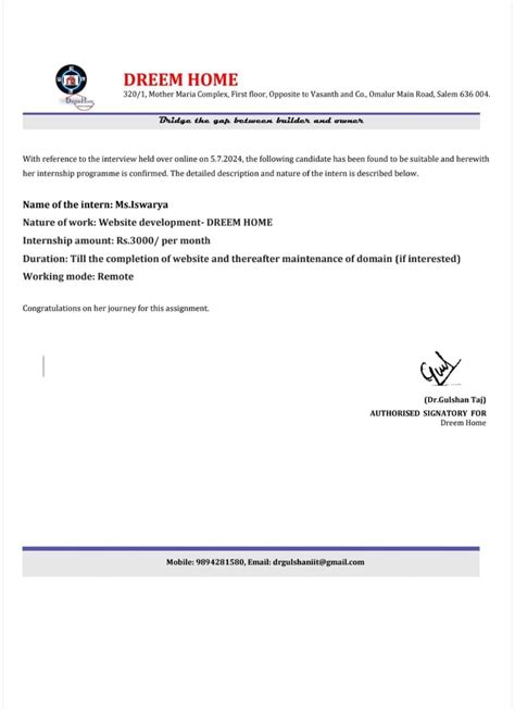 Ishwarya Saravanan On Linkedin Internship Webdevelopment