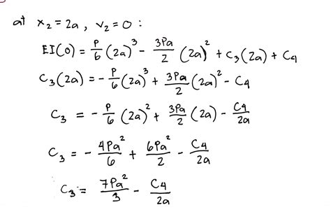 Solved Using Double Integration Method Example 85 The Beam In Fig