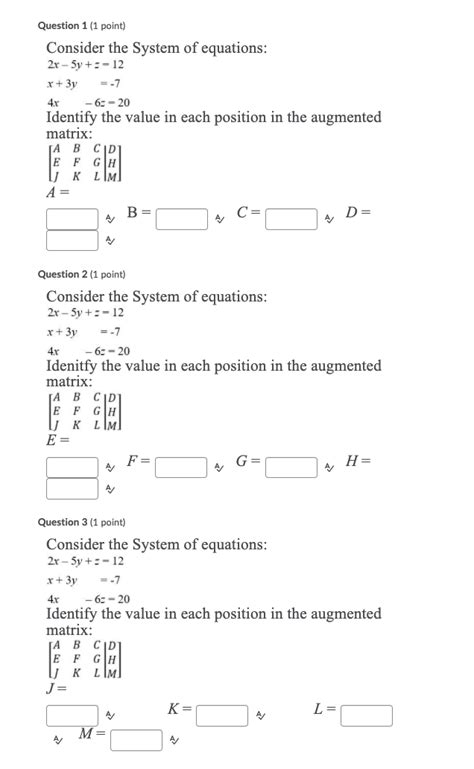 solved question 1 1 point consider the system of