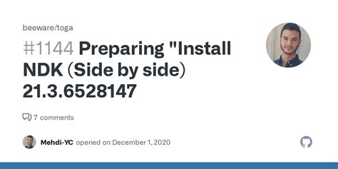 Preparing Install Ndk Side By Side Issue Beeware Toga Github