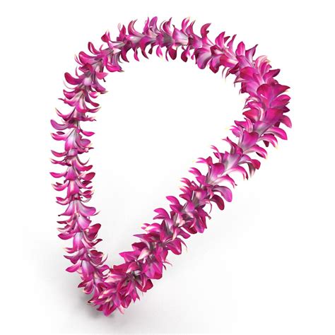 Hawaiian Lei 3d Model 29 3ds C4d Fbx Obj Max Ma Free3d
