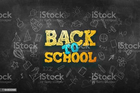 창조적 인 배경 비문 학교로 돌아가기 교육 요소 및 배경에 있는 텍스트 공간 3d 일러스트레이션 3d 렌더링 3차원 형태에 대한 스톡 사진 및 기타 이미지 Istock