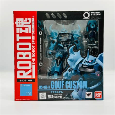 🇯🇵吼皮玩具🇯🇵 絕版 Robot魂 107 日版 機動戰士 鋼彈 古夫 特裝型 Gouf Costom 公仔 模型 吼皮玩具 Hobby
