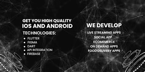 Develop Your Ios And Android Mobile App With Flutter By Ustechexperts
