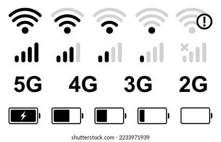 21 538 Mobile Status Images Stock Photos Vectors Shutterstock
