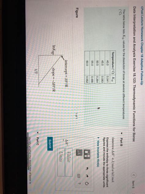 solved part b constants periodic table ah in j mol or