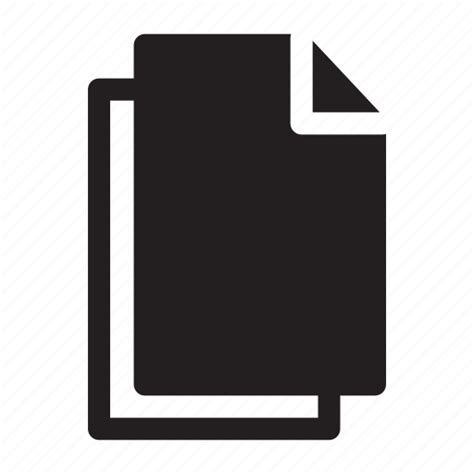 Document Duplicate Files Replicate Icon Download On Iconfinder