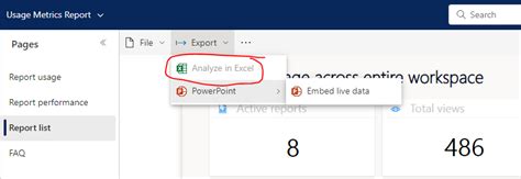 Solved New Usage Metrics Report Wont Refreshing Or Expor