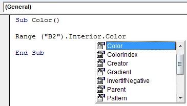Indice De Couleur VBA Comment Utiliser L Indice De Couleur Dans VBA VBA 2025