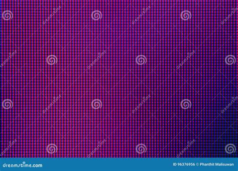 Closeup LED Lights Bulb Diode From Computer Monitor Screen Display Stock Photo Image Of