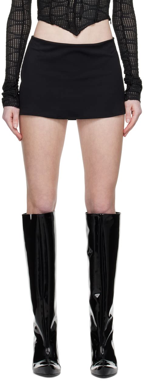 다니엘귀조 블랙 마이크로 미니 스커트 위시버킷