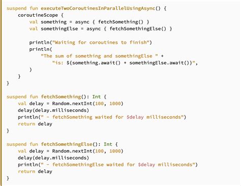 How To Run Parallel Coroutines In Kotlin Articles