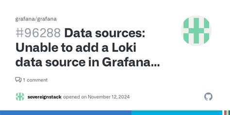 Data Sources Unable To Add A Loki Data Source In Grafana V1130 · Issue 96288 · Grafana