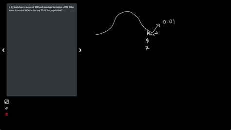 A Level Maths Normal Distribution Q5 Mathsquestions App Youtube