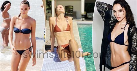 Beach Goddess Gal Gadots Top 5 Swimwear Appearances Swimsuits101