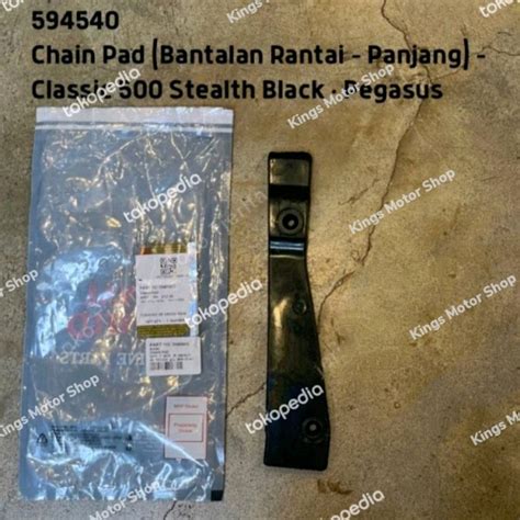 Jual Bantalan Rantai Royal Enfield Classic Pegasus Stealth Black