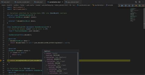 Unhandled Exception Converting Object To An Encodable Object Failed Instance Of Appstate