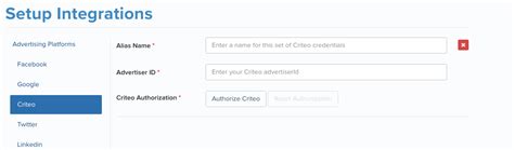 Criteo Audience Documentation