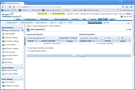 ManageEngine Desktop Central Agent Latest Version Get Best Windows Software