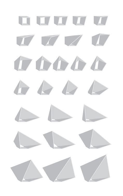 Design Exercise Cube Transformation On Behance