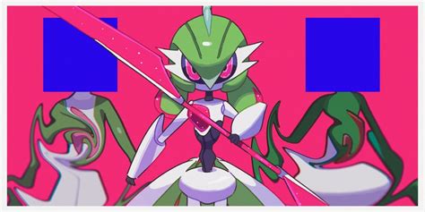 Gardevoir Gallade And Iron Valiant Pokemon Drawn By Saikuzvlku