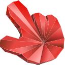 Ruby Stone Texture Cursor Cute Cursor Com