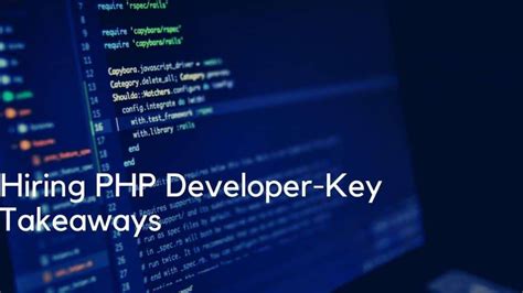 How To Hire The Best PHP Developer For Your Next Project