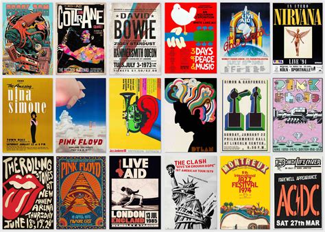 Pop Music Concert Posters