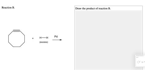Solved Draw The Product Of Each Of The Reactions Reaction Chegg Com