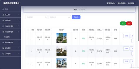 基于springboot vue的民宿在线预定系统 csdn博客