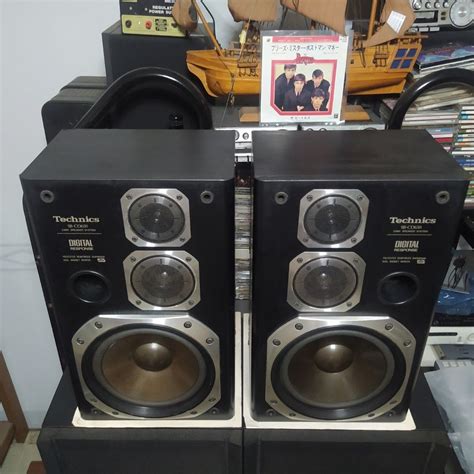 Technics 3way Speaker 60w 6ohms Digital Response 8 Woofer Audio Soundbars Speakers