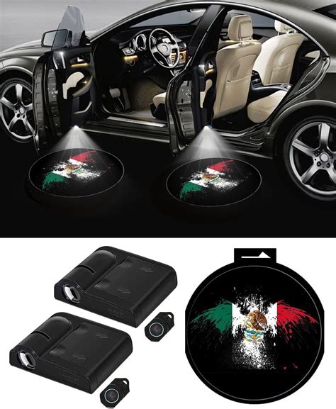 2 Piezas Para Proyector De Logotipos Con El Logotipo Del águila Mexicana Bandera De México