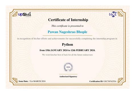 Pawan Bhople On Linkedin Pythonprogramming Internshipexperience