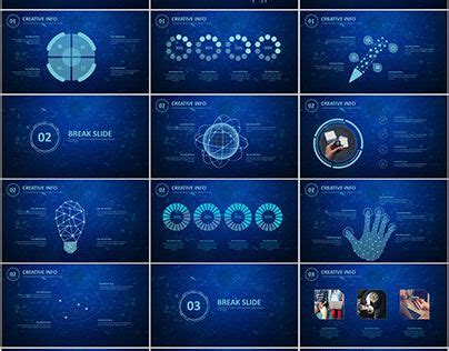 Best Blue Annual Report PowerPoint Template Powerpoint Templates Powerpoint Templates