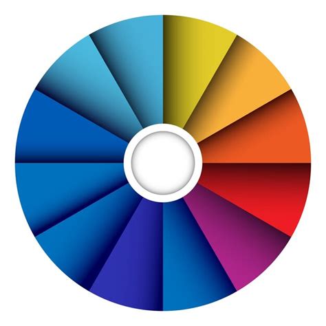 Premium Photo Circle Infographic Template With 12 Options Process Chart