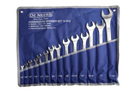 Combination Spanner Set 1 4 To 1 1 4 Sae Set Of 14 Pcs At ₹ 1623 Piece In New Delhi