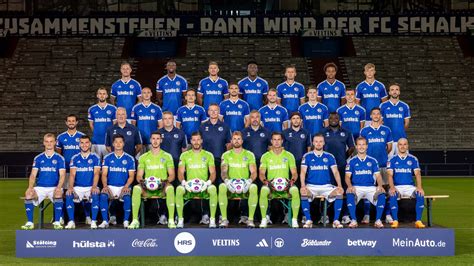 Der Kader Der Königsblauen In Der Übersicht Fußball Schalke 04