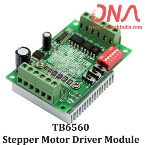 Purchase Online TB6560 Stepper Motor Driver Module In India At Low Cost From DNA Technology Nashik