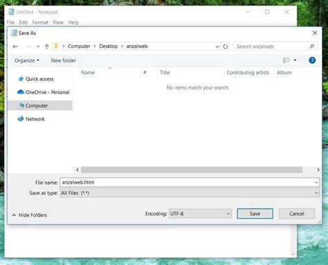 آموزش ساخت فایل Html در ویندوز با ساده ترین روش و بدون نیاز به برنامه انزل وب
