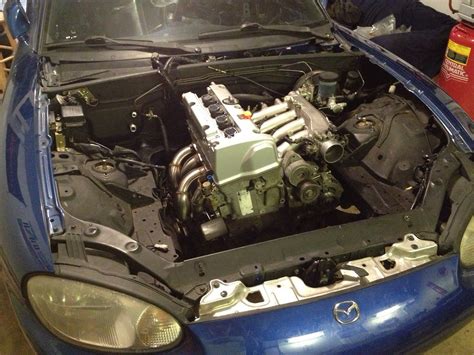 Honda K24 Swapped Miata