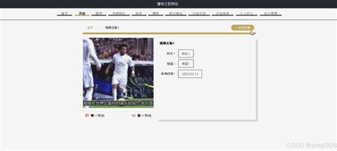 Javavue计算机毕设懂球之家网站【源码开题论文程序】 Csdn博客