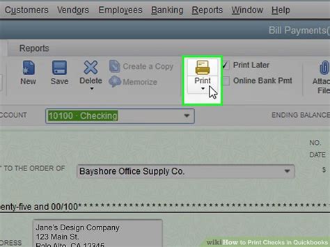 Simple Ways To Print Checks In Quickbooks Steps